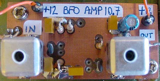 Homebrew 20m rig FET Amplifiers