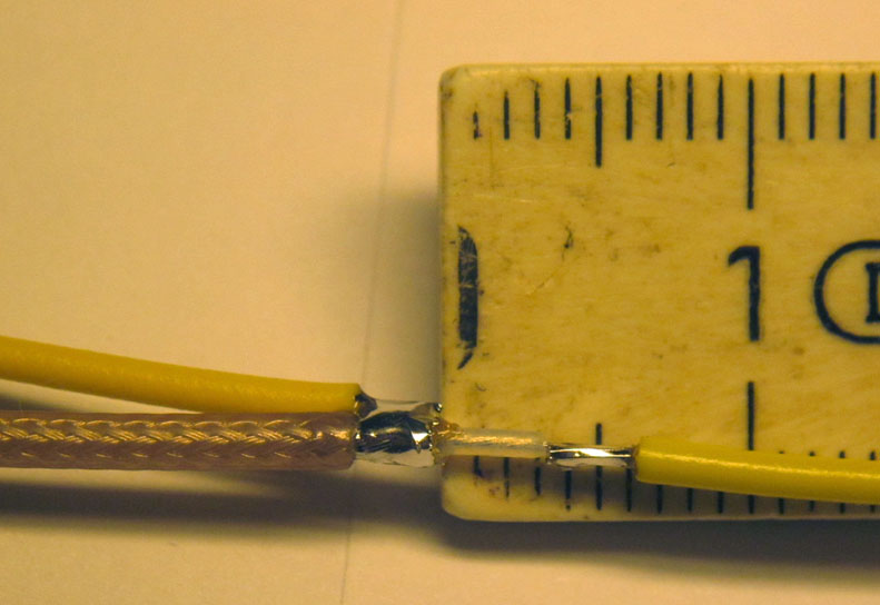 UHF RC system version 3, MCX wire antenna detailed