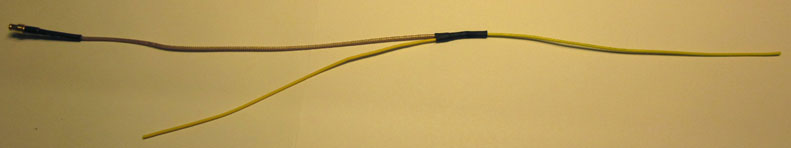 UHF RC system version 3, MCX wire antenna detailed